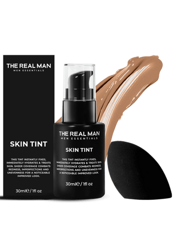 SKIN TINT MOISTURISER x FACIAL SPONGE - 30ml – THE REAL MAN